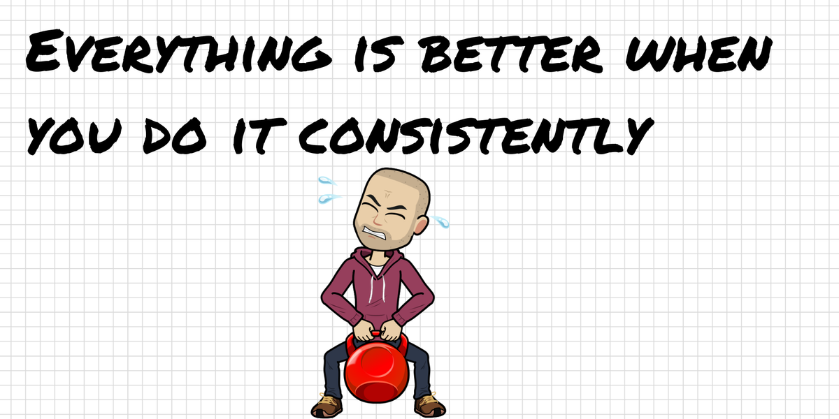 The most important habit - Consistency
